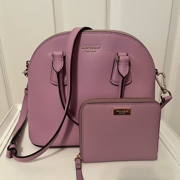 kate spade | Bags | Kate Spade Lilac Crossbody Bag With Wallet | Poshmark
